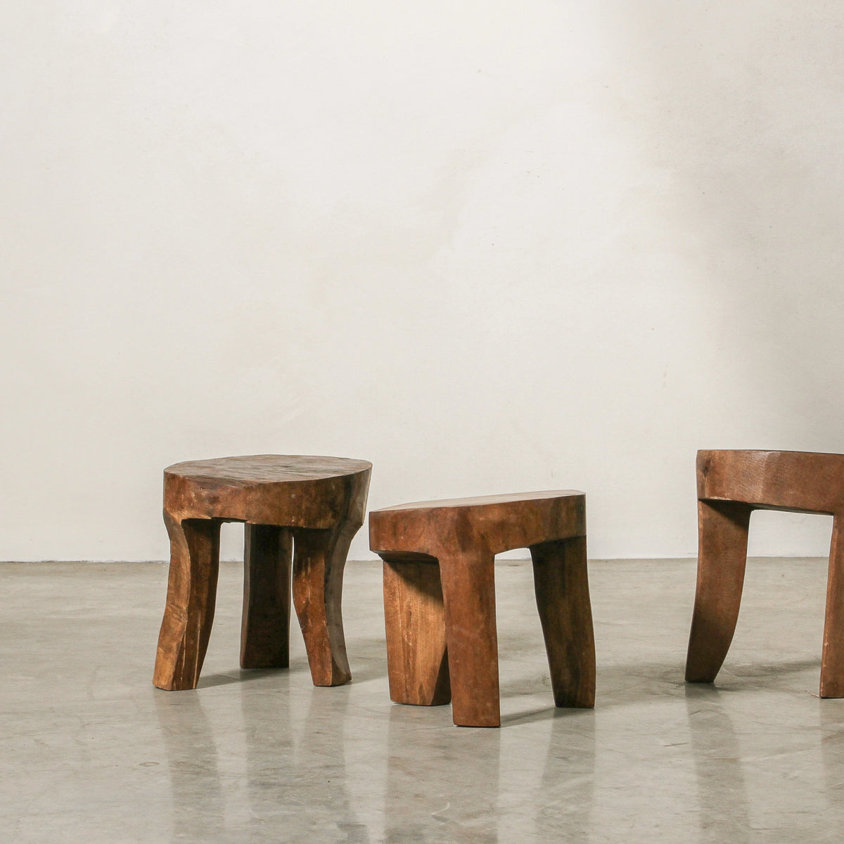 Indian Stool - Natural – Indigo Love Collectors