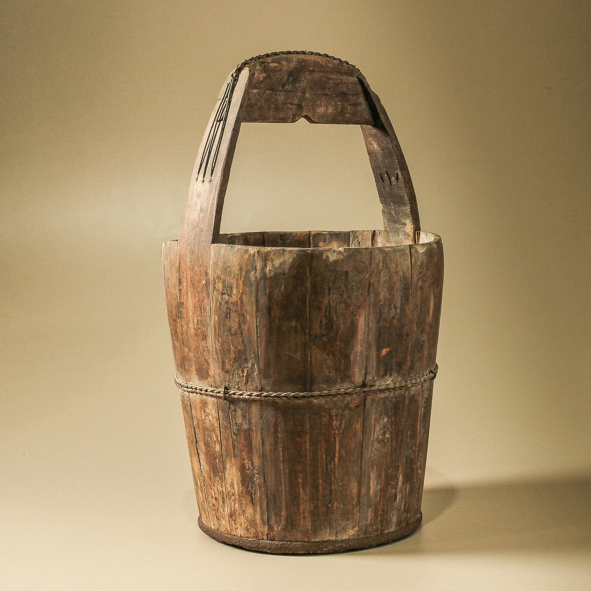 Chinese Antique Rice Bucket – Indigo Love Collectors