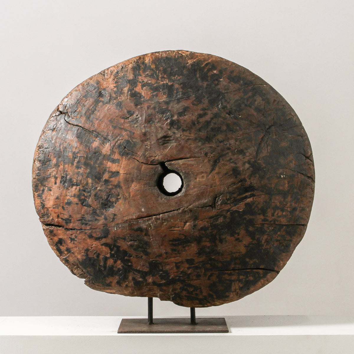 Vintage Indian Wheel On Stand – Indigo Love Collectors