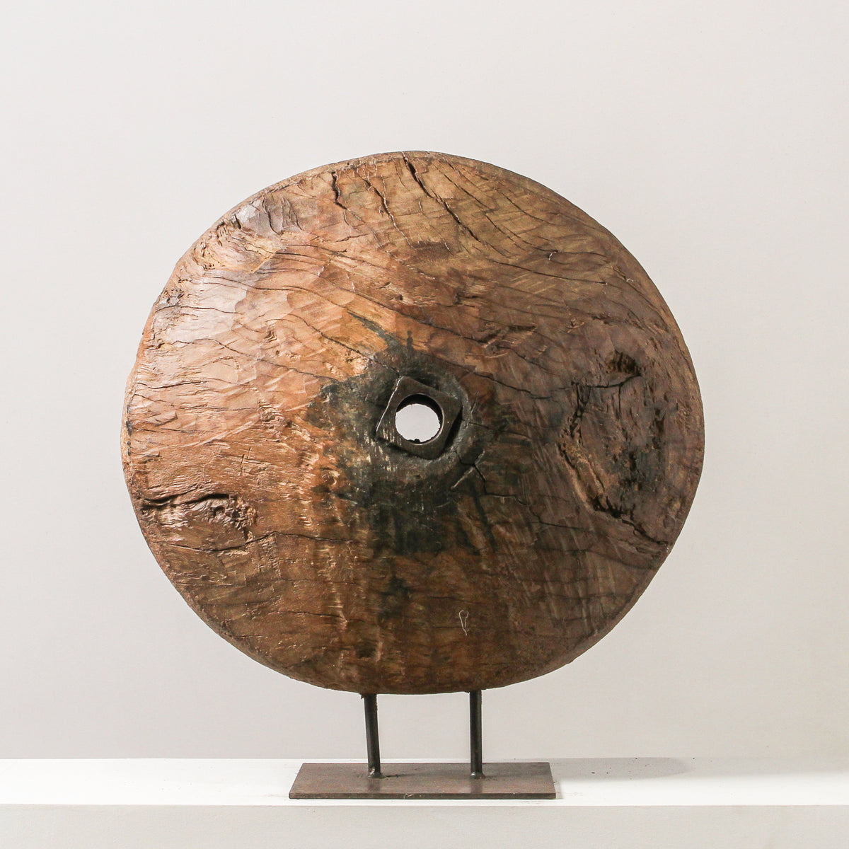 Vintage Indian Wheel On Stand – Indigo Love Collectors